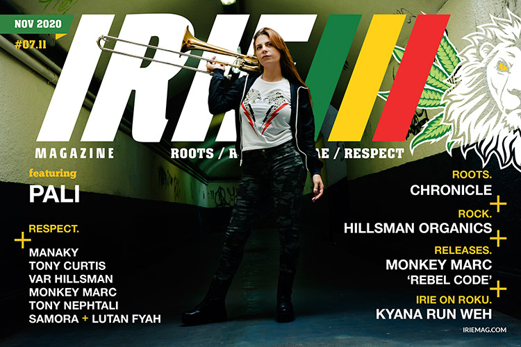 IRIE | November 2020 Issue featuring PALI | IRIE™ Magazine